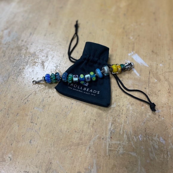 Trollbeads | Jewelry | Genuine Troll Beads Bracelet | Poshmark